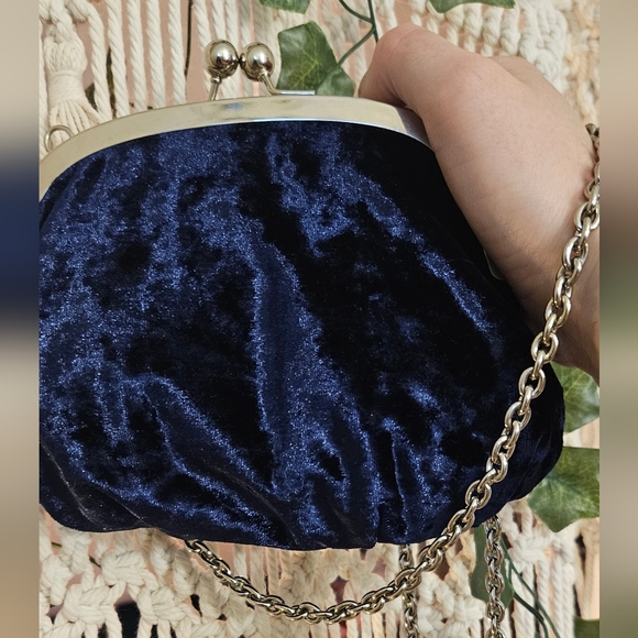 Old Navy | Bags | Vintage Royal Blue Clutch Purse By Old Navy | Poshmark